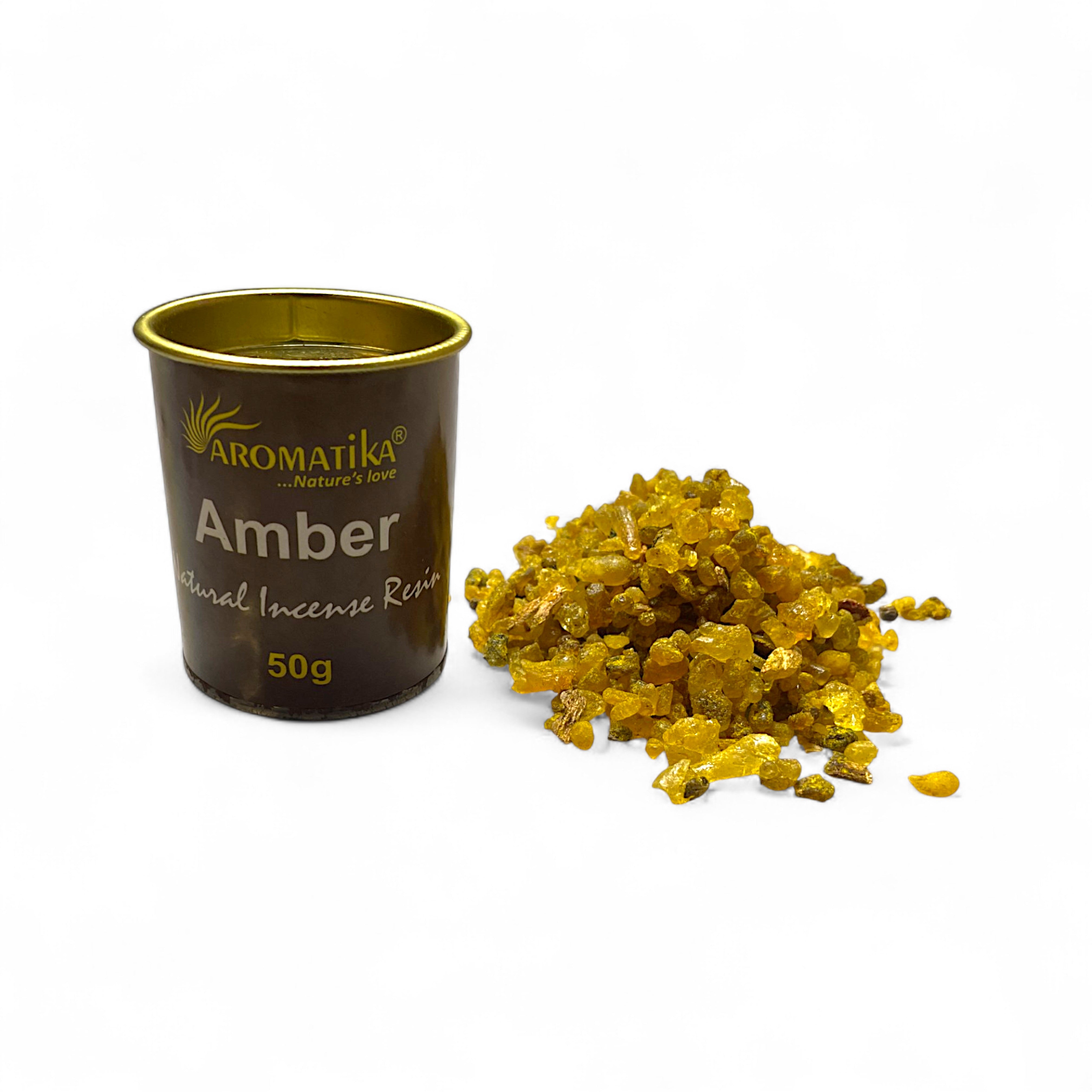Amber Pure Incense Resin 50g (Aromatika) – Himalaya Vibes Bern – Tibet ...